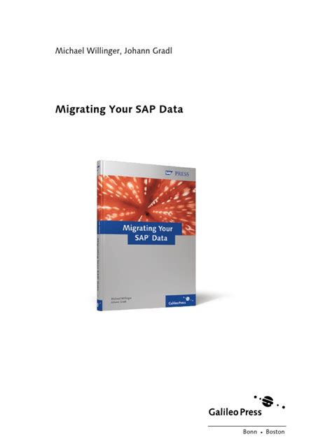 Sappress Migrating Your Sap Data Pdf