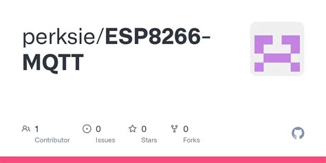 GitHub Perksie ESP MQTT