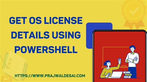 Get Os License Details Using Powershell