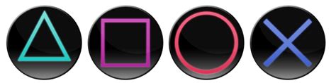 Playstation Controller Button Icons
