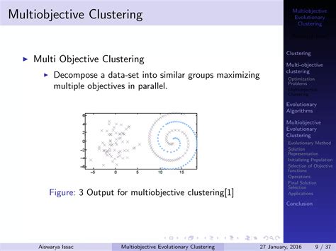 Multi Objective Evolutionary Clustering A Survey Ppt