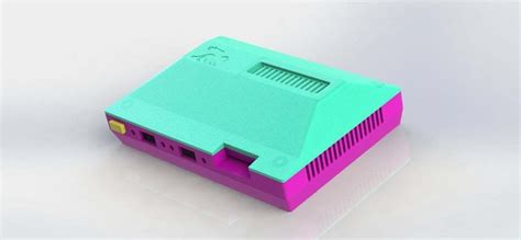 Free Stl File Sega Master System Retro Raspberry Pi Console Case・3d Printable Design To Download