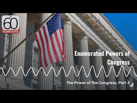 Enumerated Powers Of Congress