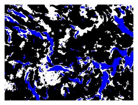 Color Segmentation For Figure 2a Part 2 A Blue Is The Empty