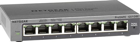 Netgear ProSafe Plus Smart Managed 8 Port Gigabit Switch BigaMart