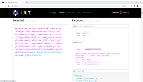 Asp Net Core How To Decode JWT Token By C Stack Overflow