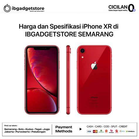 Harga Dan Spesifikasi Iphone Xr Paling Lengkap Di