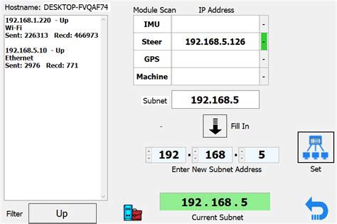 Ethernet Setup AgOpenGPS Documentation