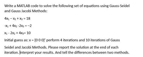 solved numerical analysis matlab code do not use any ai