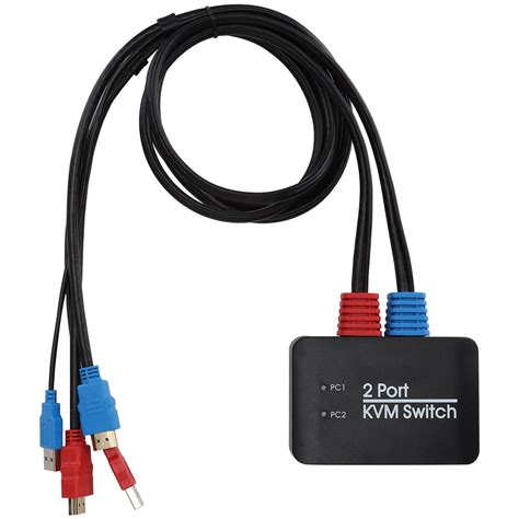2port Kvm Switch For Windowsioslinuxnetwareunixandroid Support