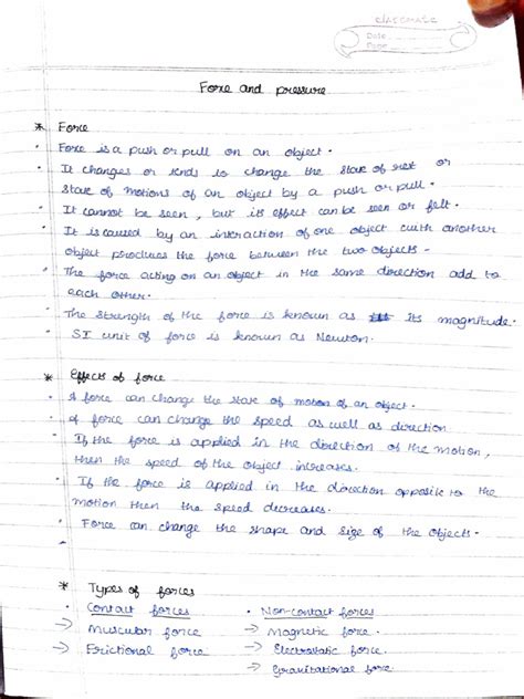 Physics Class 8 Chapter 1 Pdf