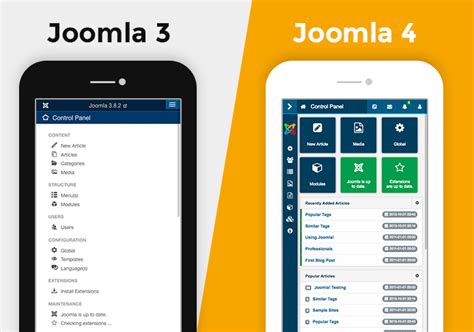 Joomla 4 And Joomla 3 Features Which One Is Better Engine Templates