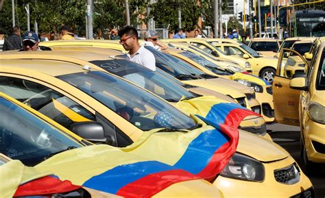 Taxistas Anuncian Que Habrá Nueva Jornada De Protestas En Bogotá En El