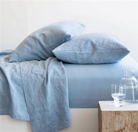 100 Flax Linen Bed Sheets By Rough Linen