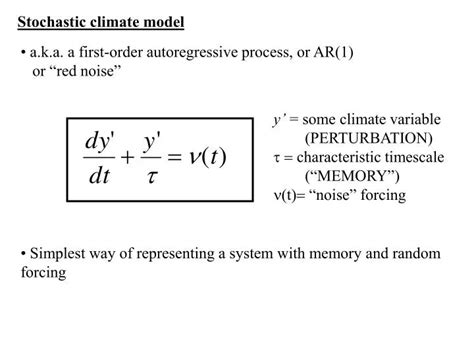 Ppt Stochastic Climate Model Powerpoint Presentation Free Download Id 4494244