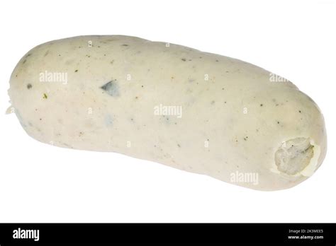 Bavarian Snack With Weisswurst White Sausage Cut Out Stock Images