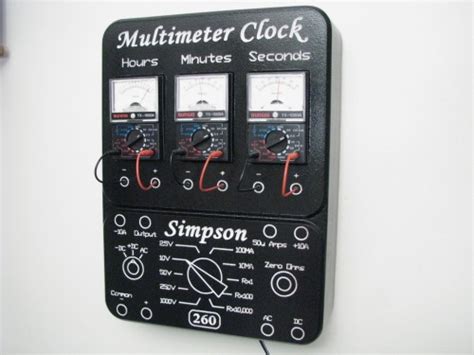 Rants From The Embedded Hardware Guy Simpson Multimeter Clock