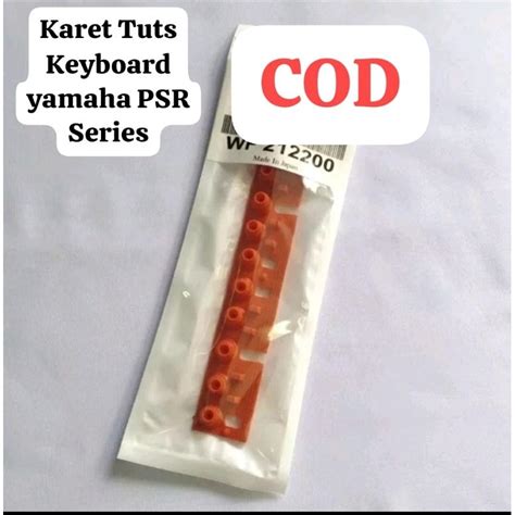 jual karet tuts piano keyboard yamaha psr series shopee indonesia