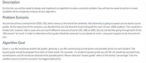 For This Lab You Will Be Asked To Design And