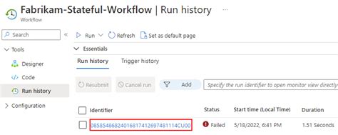 Check Workflow Status View Run History And Set Up Alerts Azure Logic Apps Microsoft Learn