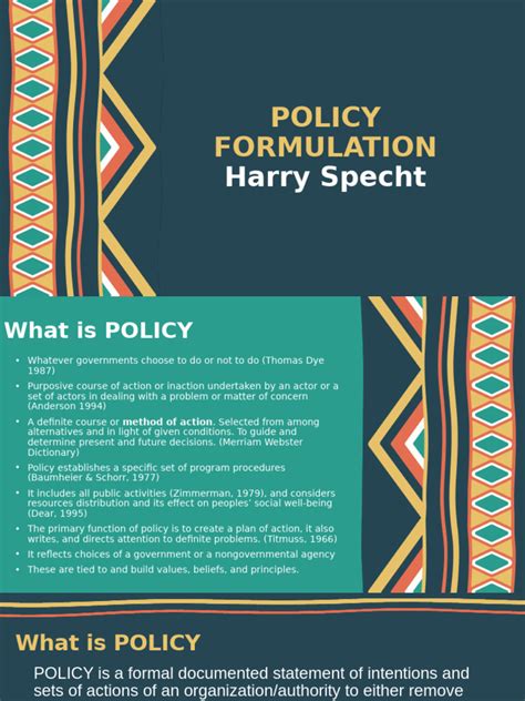 Policy Formulation Pdf Policy Policy Analysis