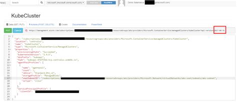 Old Version For Microsoft Containerservice Api · Issue 193 · Projectkudu Azureresourceexplorer