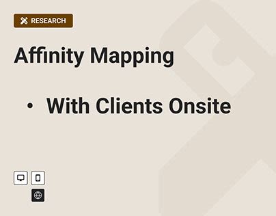 Affinity Mapping Projects Photos Videos Logos Illustrations And Branding Behance