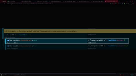Lower Health With Tweens Solved How Do I Gdevelop Forum