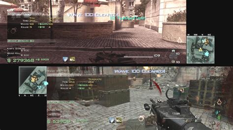 Finally Achieved Wave 100 On Split Screen Too R Mw3