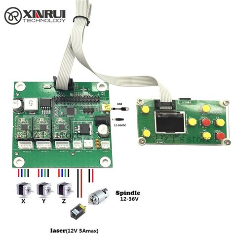 Grbl 09jusb Port Cnc Engraving Machine Control Board 3 Axis Control