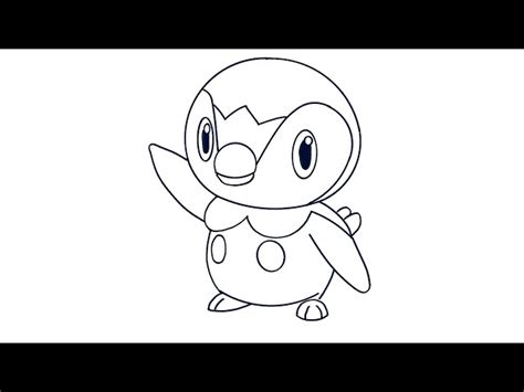 Dibujos De Piplup Para Colorear Vsun