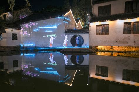 夜周庄图片精选（苏州周庄古镇）摄影风光摄影酷爱运动原创作品 站酷zcool