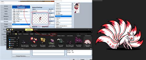 not showing the enemies img in the database rpg maker forums