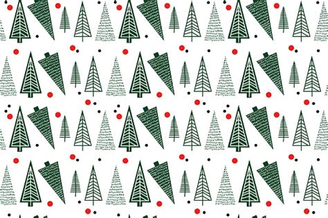 만화 크리스마스 트리 원활한 벡터 패턴 0명에 대한 스톡 벡터 아트 및 기타 이미지 0명 겨울 계절 Istock