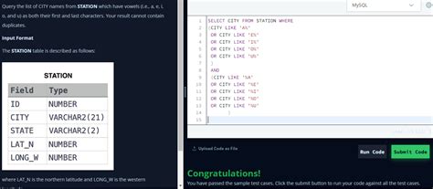 Solution To Hackerrank Sql Practice Questions Notebook Medium