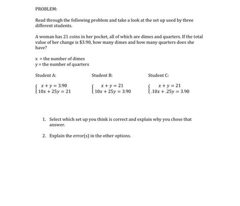 Solved PROBLEM Read Through The Following Problem And Take Chegg Com