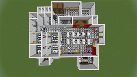 Here Is My Build Of Utofferonis Redesign Of Fnaf 2s Location