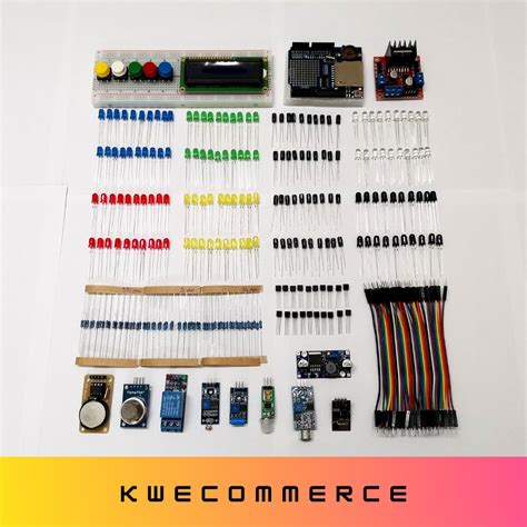 Clearance Sales Arduino Upgraded Learning Accessories Module Starter Kit Set A Shopee
