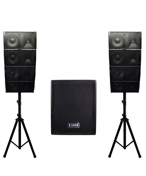 SISTEMA LINE ARRAY X CON USB BT CADA UNO