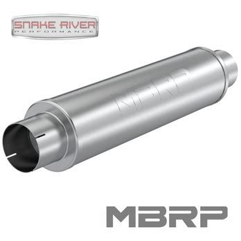 Mbrp M1004 4 Inoutlet Quiet Tone Exhaust Muffler 30 Length Stainless