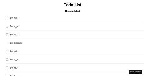 Todo App With Framer Motion Forked Codesandbox