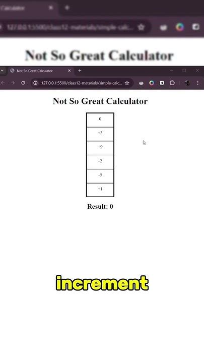 Learning Js By Building A Basic Calculator Softwareengineer