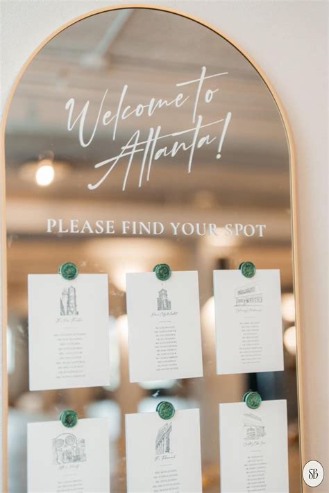 Custom Vinyl Header Decal White Seating Chart Decal Weddings Showers Any Event Vinyl Decal