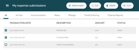 Expense Reports EXP Documentation