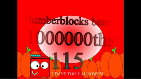 Numberblocks Band Millionths 115 Youtube