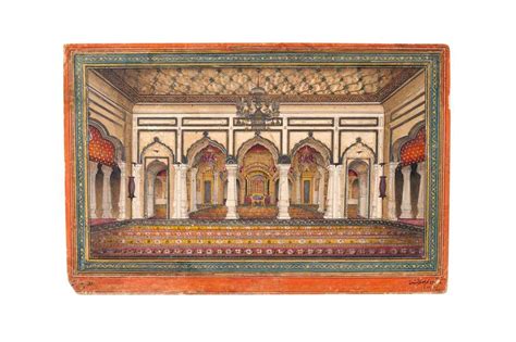 Lot 214 The Interior Of The Diwan I Khas In Delhis
