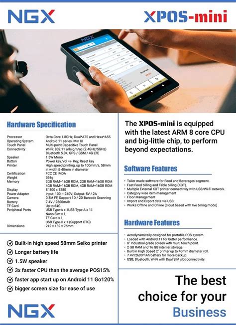 Small All In One Android Pos System At Rs Piece C Scheme Jaipur ID