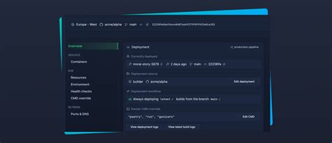 Enhanced Deployment Overview Notifications And Container Endpoints