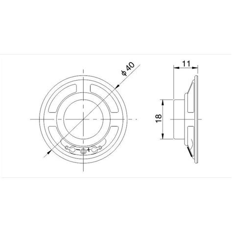 China Customized Strong Waterproof Ip67 40mm 4ohm 3w Square Speaker
