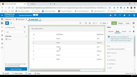 Sec 4 9 Oracle Visual Builder Cloud Service Vbcs Youtube